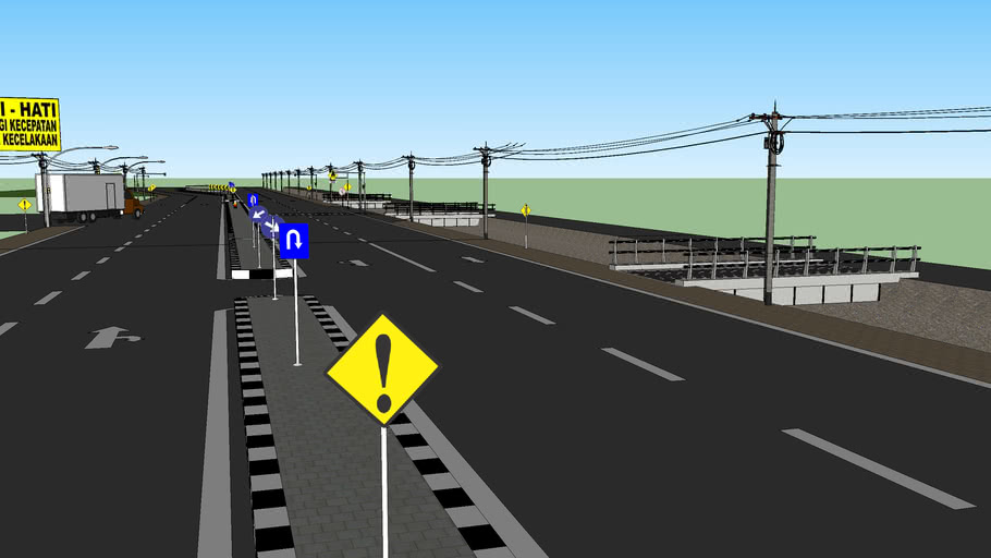 jalan pantura Demak-Semarang (sayung) | 3D Warehouse