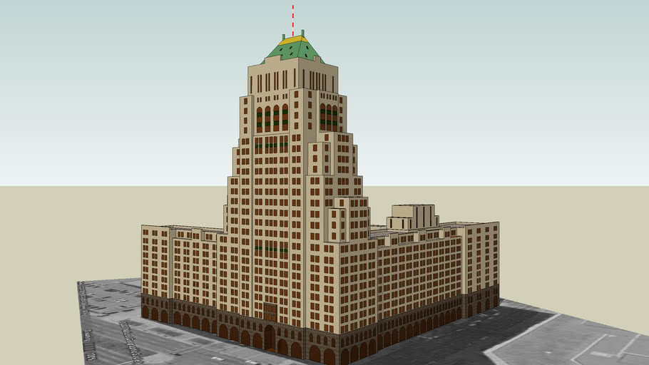 Fisher Building | 3D Warehouse