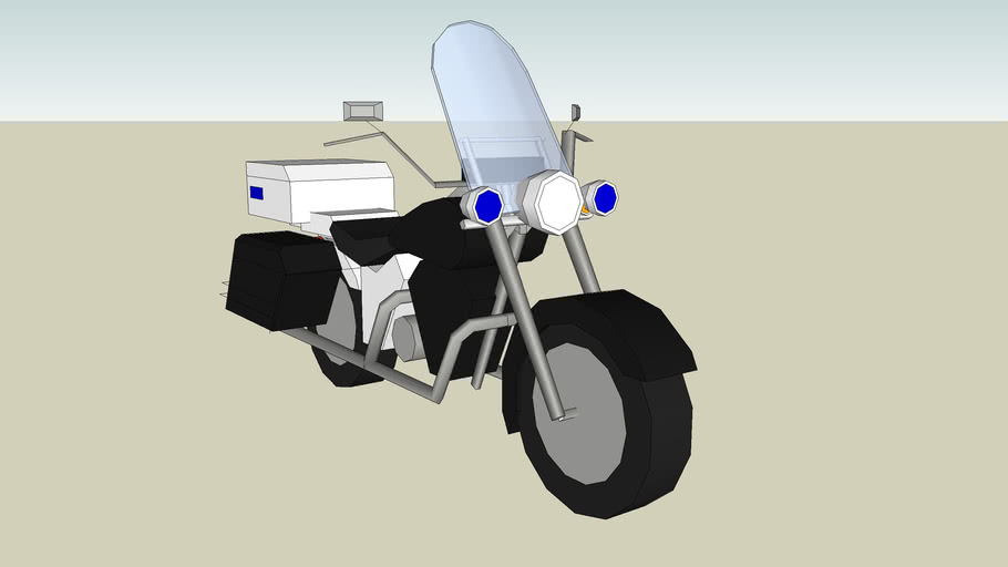 police bike | 3D Warehouse