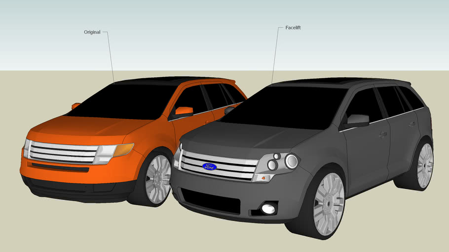 Ford Edge Facelift | 3D Warehouse