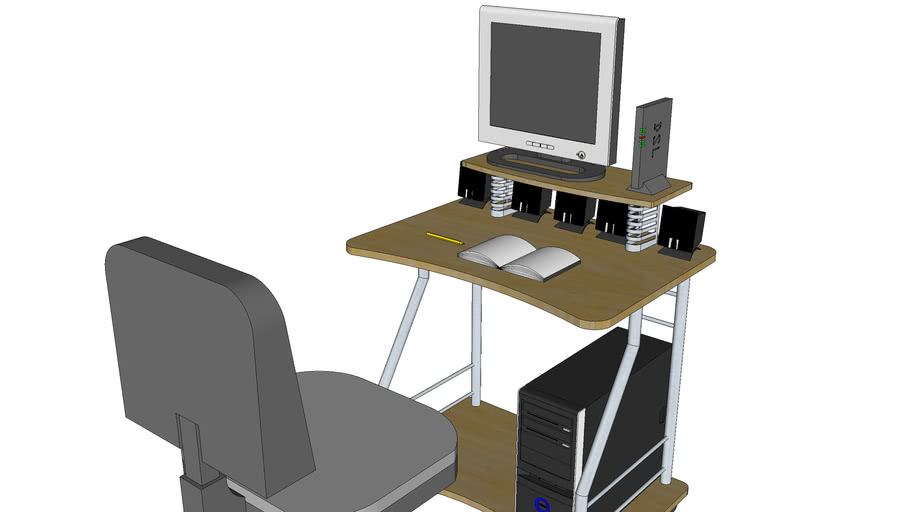 Computer desk | 3D Warehouse