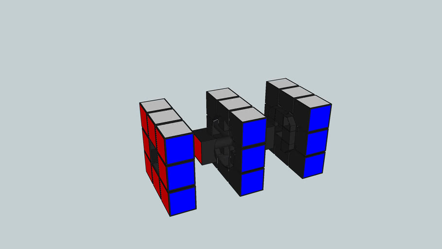 Rubix Cube Mechanical Model | 3D Warehouse