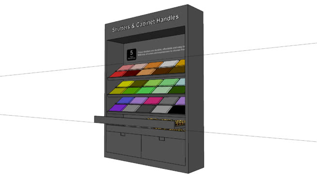 Laminate Display Sample Fixtures | 3D Warehouse
