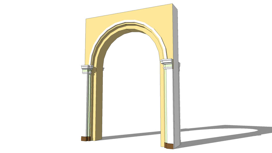 LPNU_MB_Detail of the inner arch | 3D Warehouse