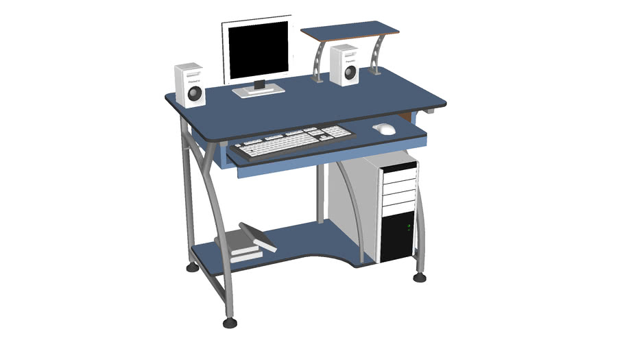 computer desk | 3D Warehouse