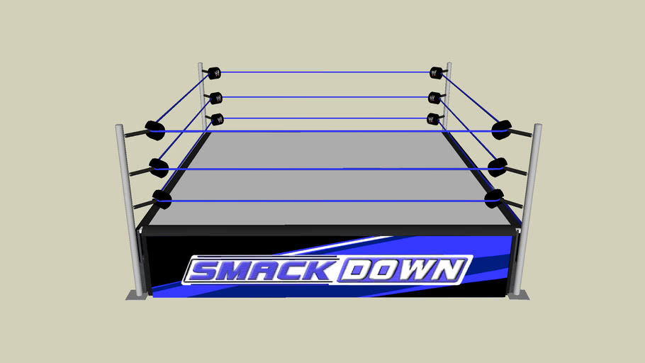 WWE Smackdown! HD Ring | 3D Warehouse