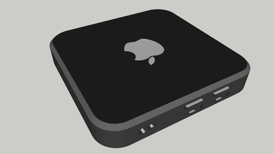 Apple TV Console Concept (Space Grey) | 3D Warehouse