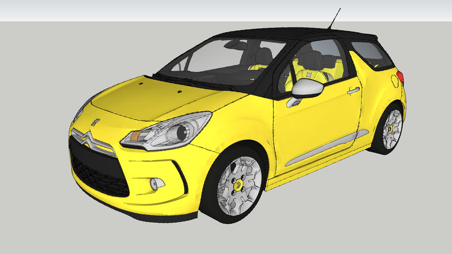 2016 Citroen DS3 | 3D Warehouse