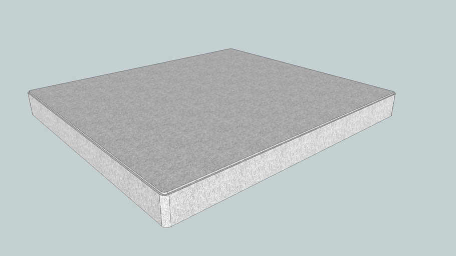 Mattress 180 X 200cm 3D Warehouse