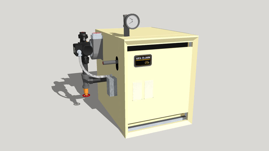 Weil McLain CGi gas boiler - 57,000 BTU | 3D Warehouse