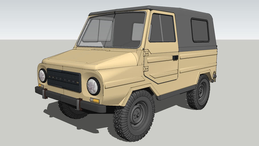 LUAZ 969M | 3D Warehouse