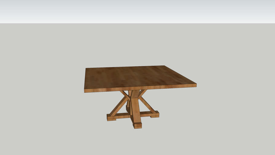 DKW eettafel java square | 3D Warehouse