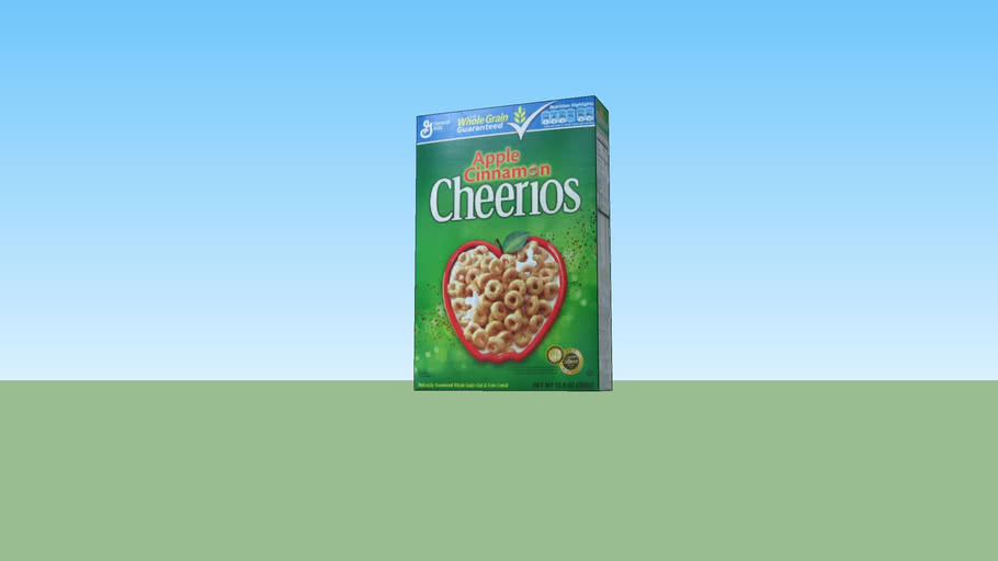 Cheerios Box | 3D Warehouse