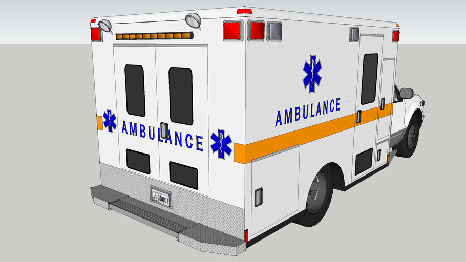Paramedics ambulance Washington | 3D Warehouse