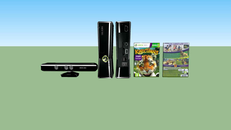 Xbox 360 con Kinect | 3D Warehouse