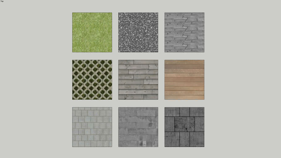 texture map material | 3D Warehouse