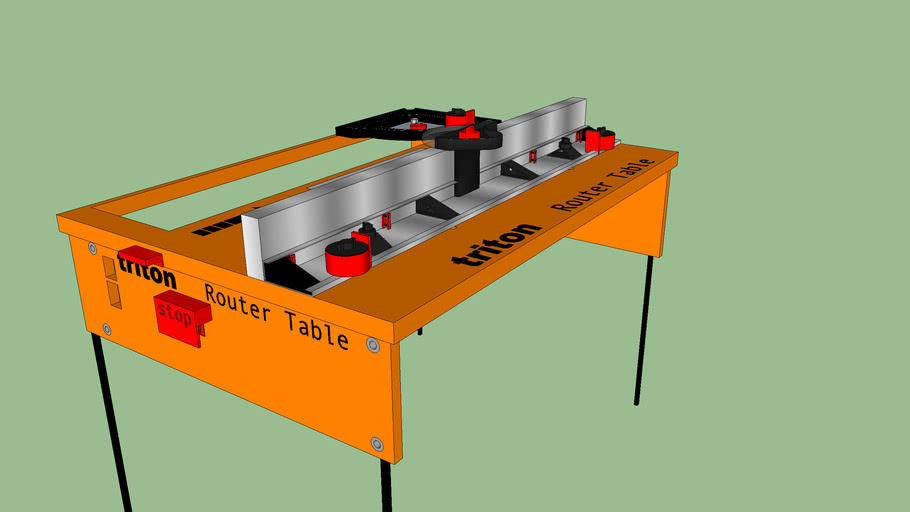 TRITON ROUTER TABLE WITH ROUTER SAW | 3D Warehouse
