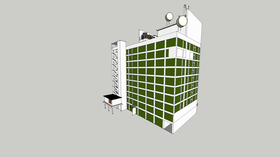 9 story building Quick model | 3D Warehouse
