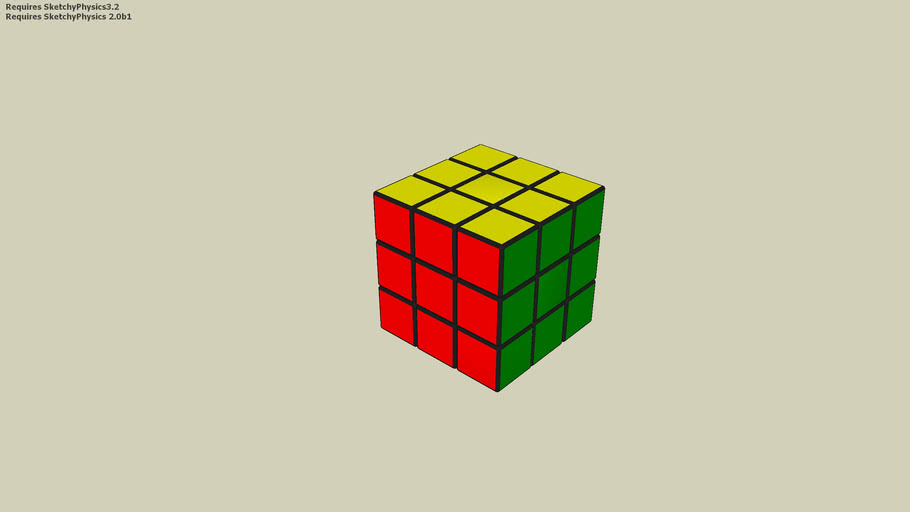 physics rubic cube | 3D Warehouse