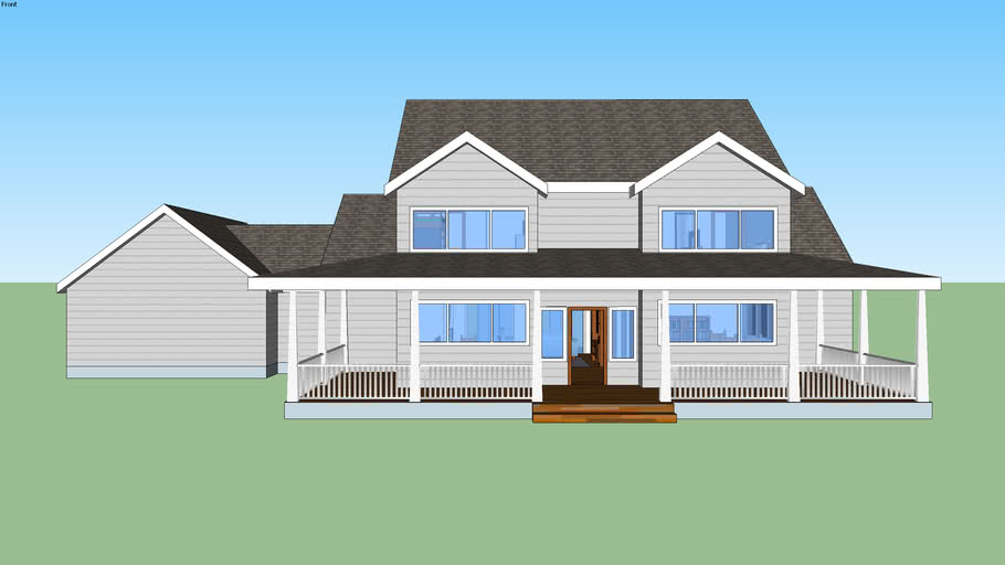 Large Farmhouse | 3D Warehouse