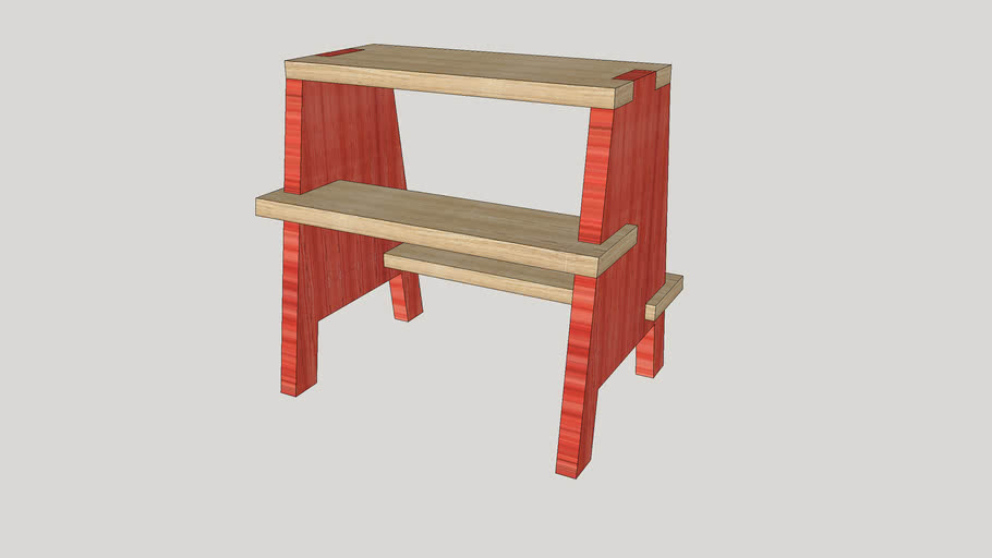 Step ladder | 3D Warehouse
