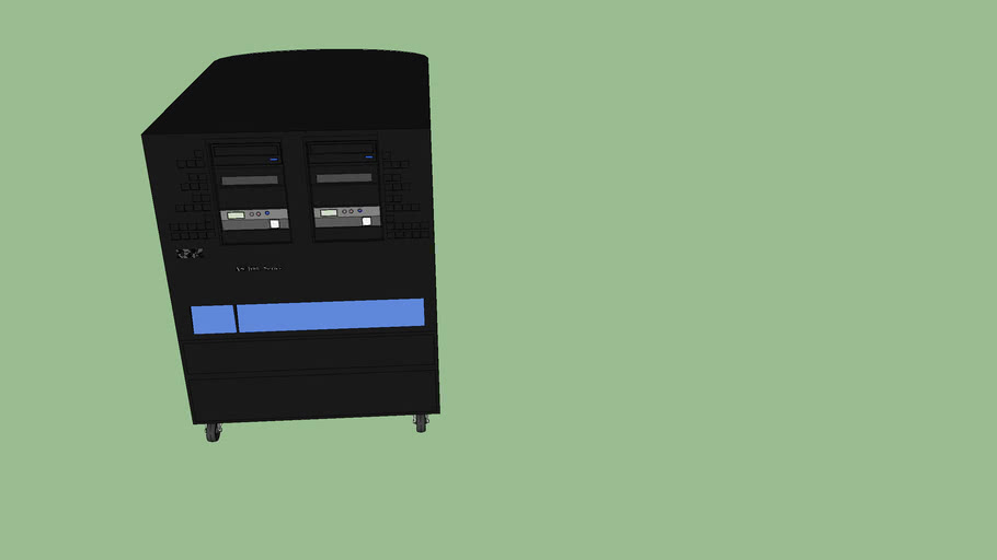 IBM AS/400e server (model 9406-620) | 3D Warehouse