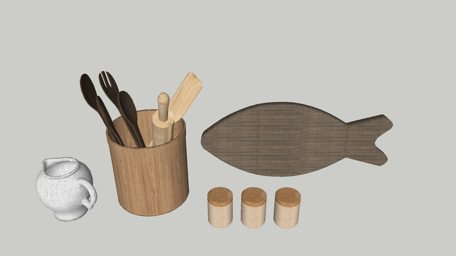 烹飪工具 Cooking tools | 3D Warehouse