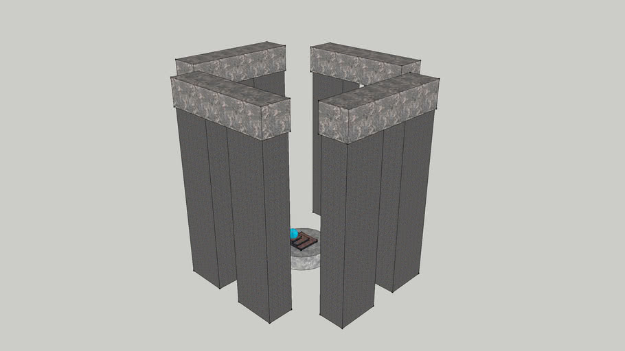 Stone Henge shrine | 3D Warehouse