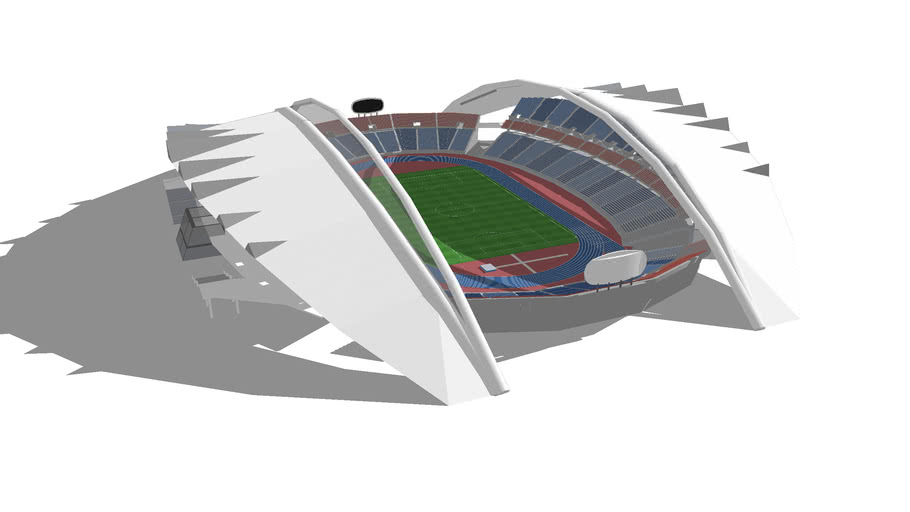 Estadio Nacional de Costa Rica | 3D Warehouse