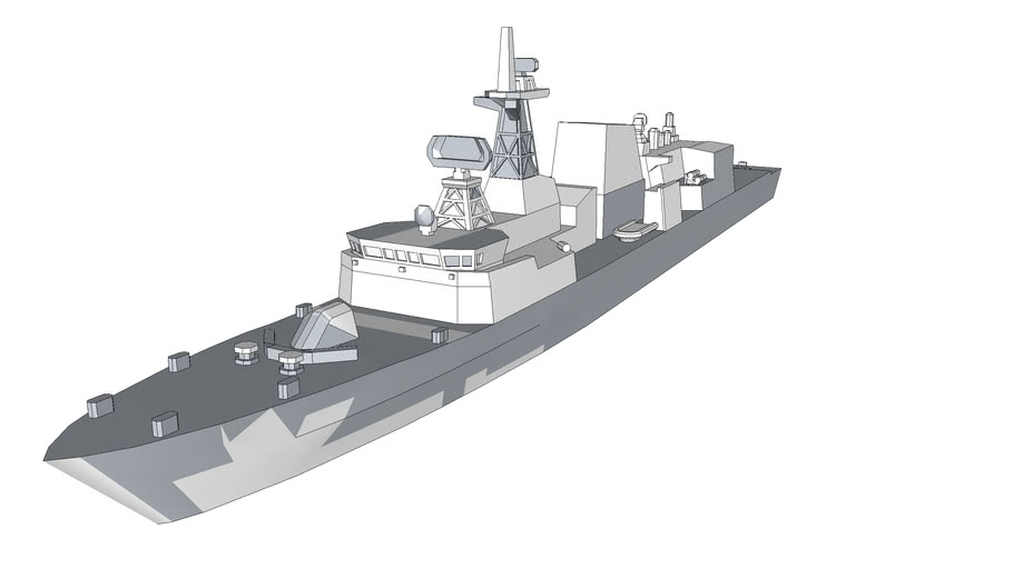 Halifax class Frigate | 3D Warehouse