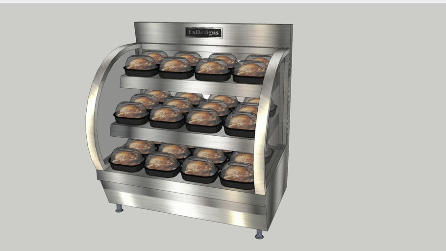 Roast Chicken Display | 3D Warehouse