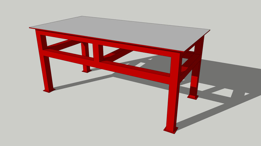 Workshop Table C | 3D Warehouse