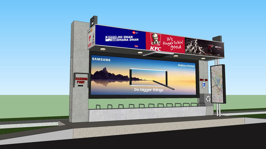 Bus Stop Design | 3D Warehouse