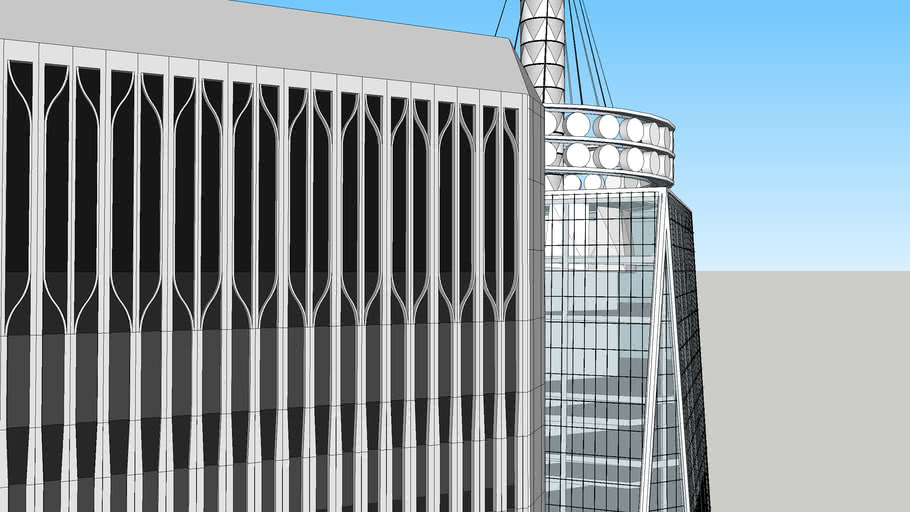 WTC Twin Towers Compared One WTC | 3D Warehouse