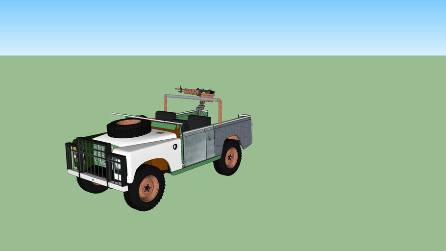 Rebel landrover | 3D Warehouse