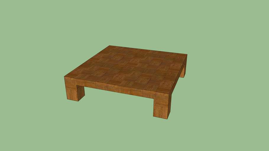 Wooden Table | 3D Warehouse