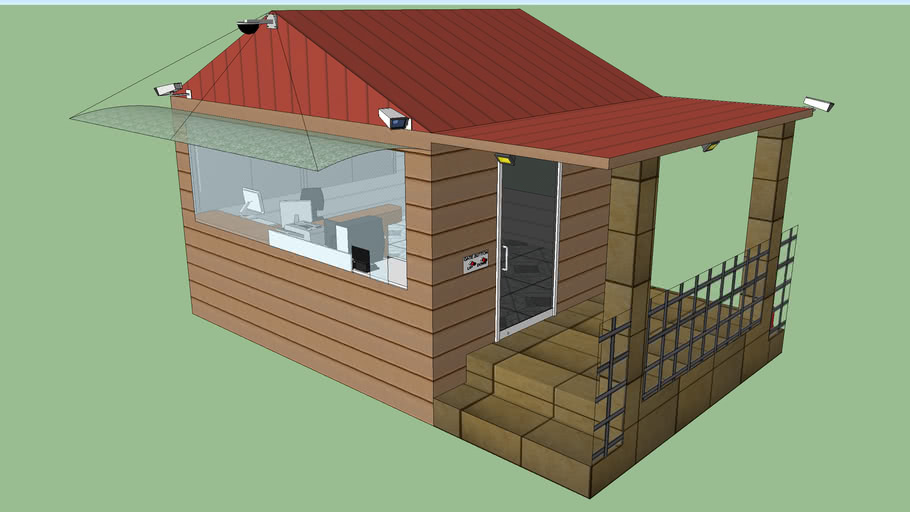 security hut 1 | 3D Warehouse