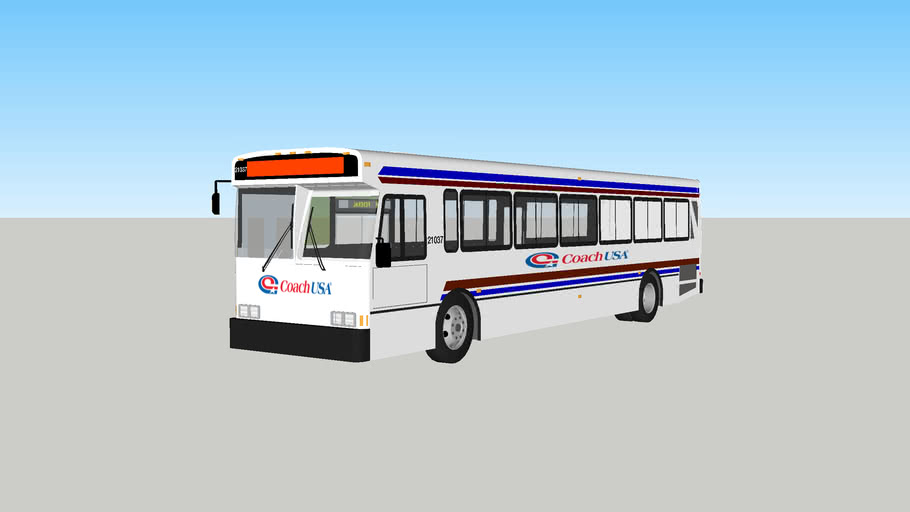 1997 Orion V coach usa keeshin charter | 3D Warehouse