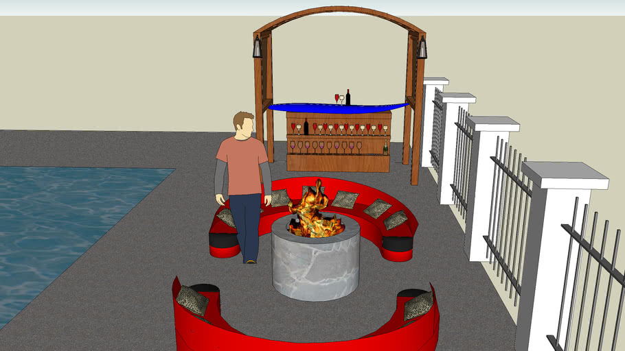 bar counter | 3D Warehouse