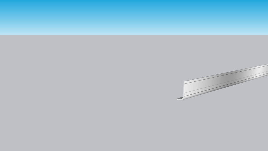 L profile handle-free 60cm | 3D Warehouse