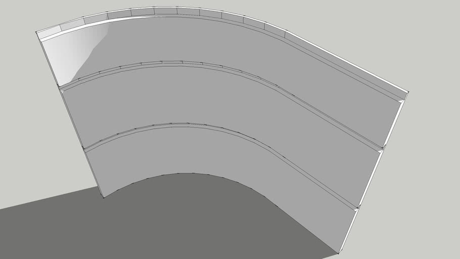Curved Drawer front | 3D Warehouse