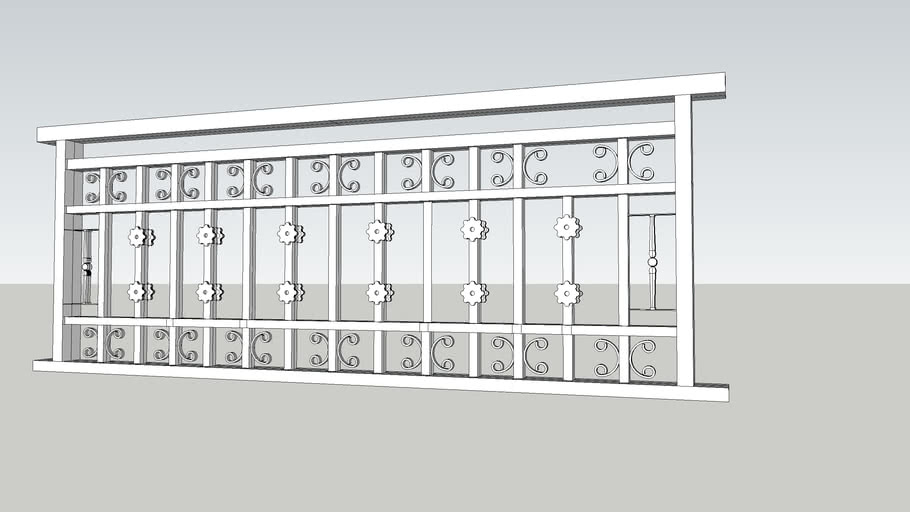 lan can inox | 3D Warehouse
