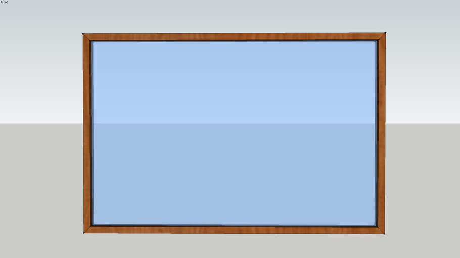 Fixed window 1800 X 1200 | 3D Warehouse