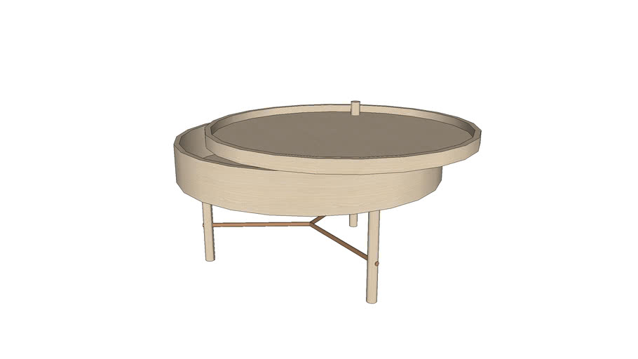 Menu Turning table - open | 3D Warehouse