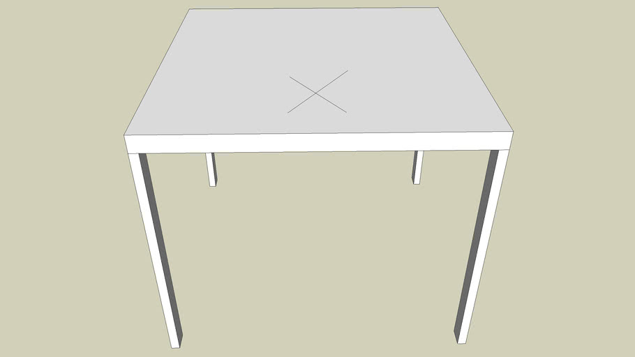 card table | 3D Warehouse