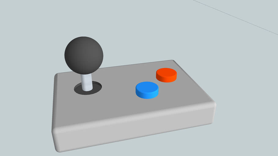 Arcade Joystick | 3D Warehouse
