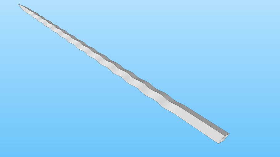Flambard blade - Flame bladed sword | 3D Warehouse