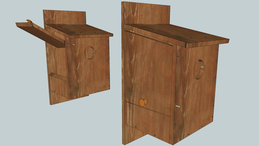 American Kestrel Nest Box | 3D Warehouse