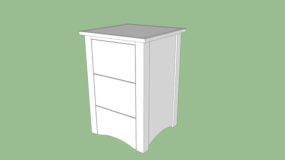 Bedside cabinets | 3D Warehouse