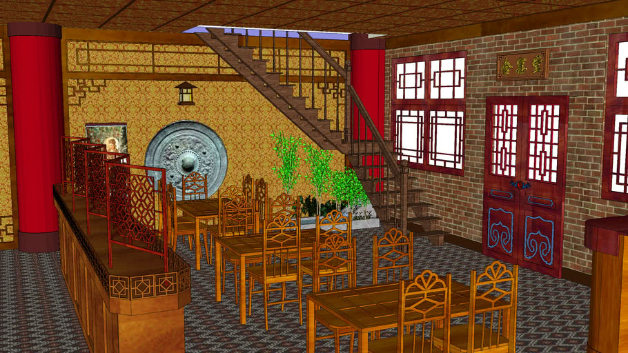 china style house | 3D Warehouse